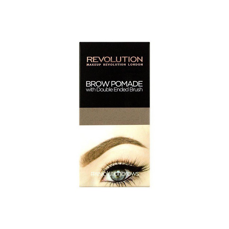 Makeup Revolution Brow Pomade Medium Brown pomada do brwi z